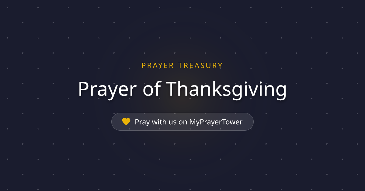 Prayer of Thanksgiving — Powerful Catholic Prayer for thanksgiving ...